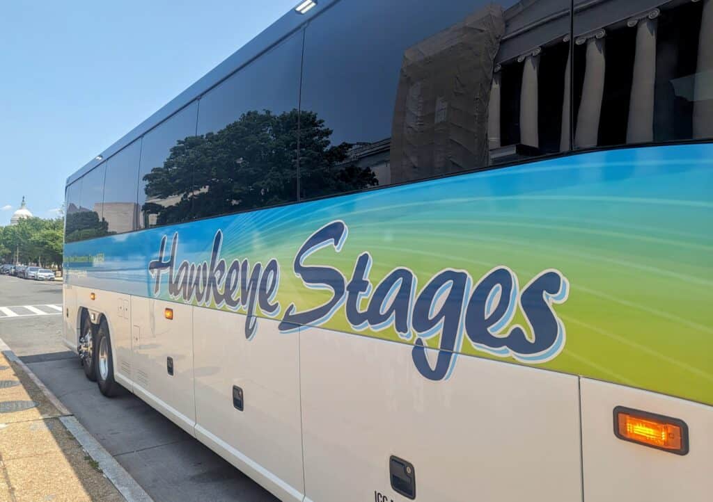 Why Travel By Motorcoach? | Hawkeye Stages